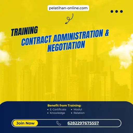 PELATIHAN CONTRACT ADMINISTRATION & NEGOTIATION | Pelatihan Online Terbaik dan Terlengkap